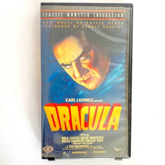 Universal Studio | Media | 999 Universal Studios 193s Dracula Vhs Classic Monster Collection ...